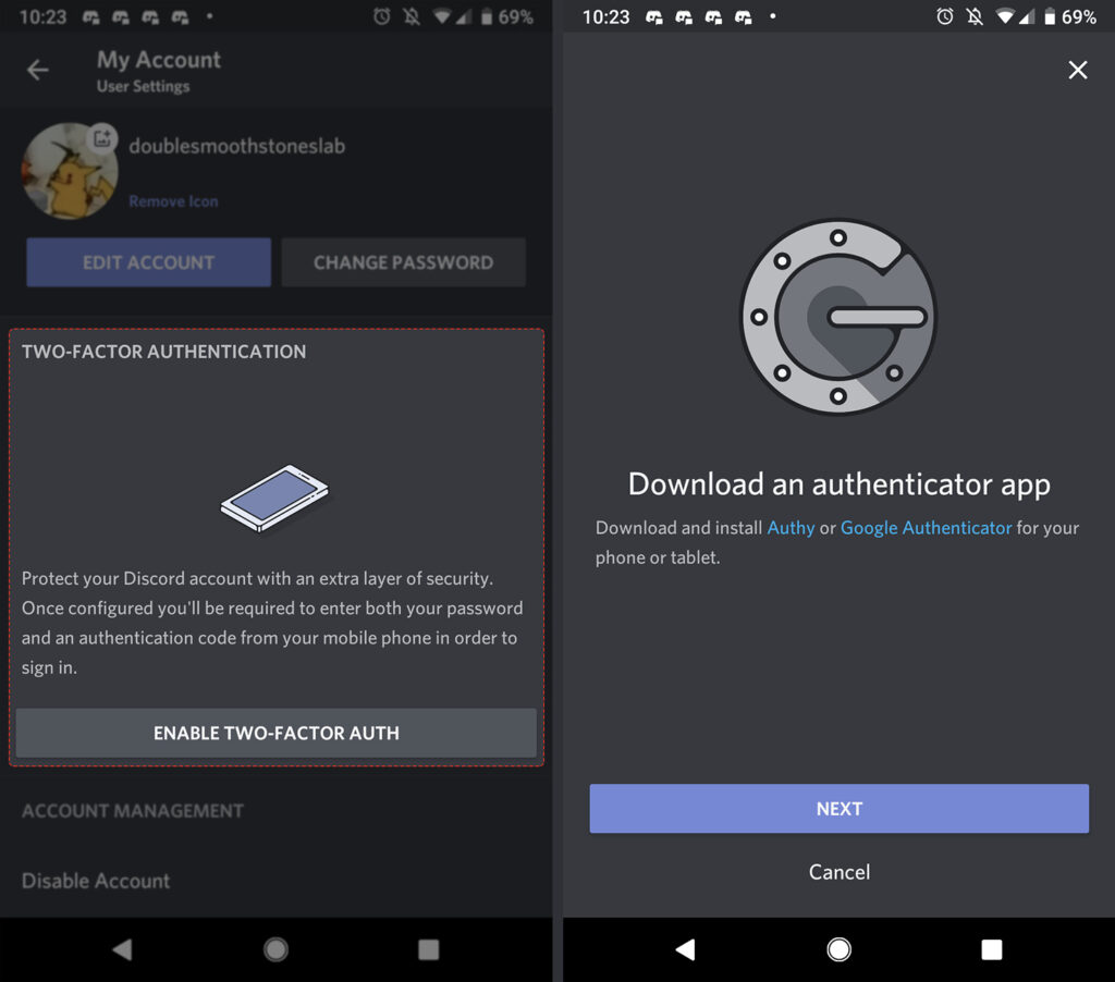 How to set up Two-Factor Authentication for Discord from Mobile? – Discord.Do