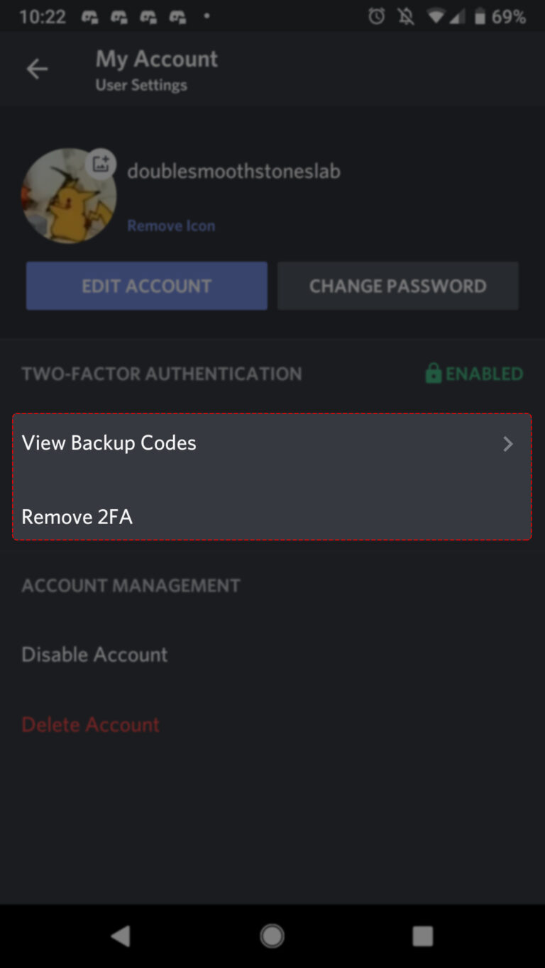 How to set up Two-Factor Authentication for Discord from Mobile ...