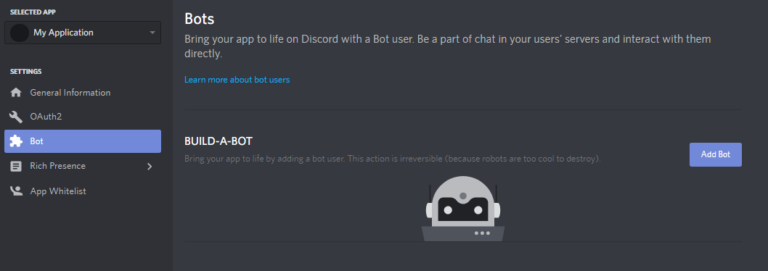 How to set up a bot application? – Discord.Do